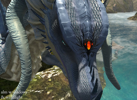 Second Life Marketplace - Feral Dragon Diadem Set ( Firestone )
