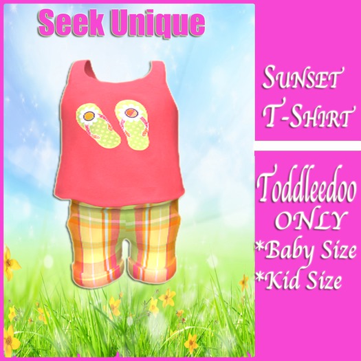 Second Life Marketplace - {SU} SUNSET OUTFIT
