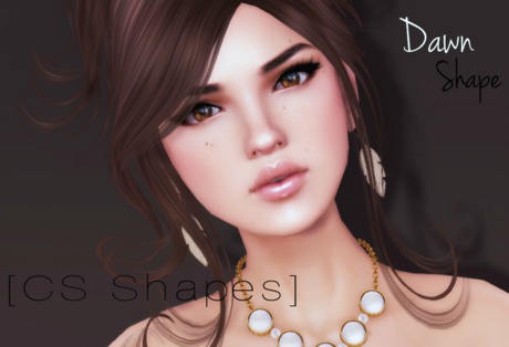 Second Life Marketplace - DAWN Shape* [CS Shapes] x5 STANDARD SIZES* C/M/NT