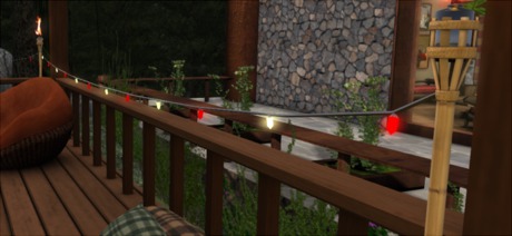 Second Life Marketplace - Mesh String Lights - DaenaWorks