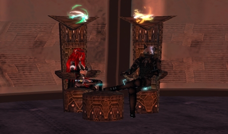 Second Life Marketplace - Alien chairs - sci fi style chairs with dark ...