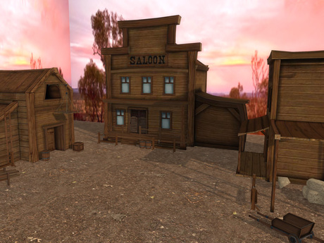 Second Life Marketplace - Western Cartoon Set V1