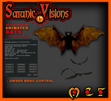 Second Life Marketplace - Animated Bats