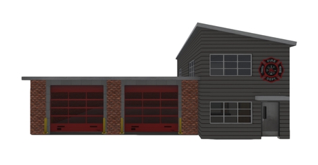 Second Life Marketplace - S2 Econo Fire Station