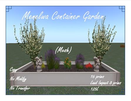 Second Life Marketplace - menelwa garden planter box