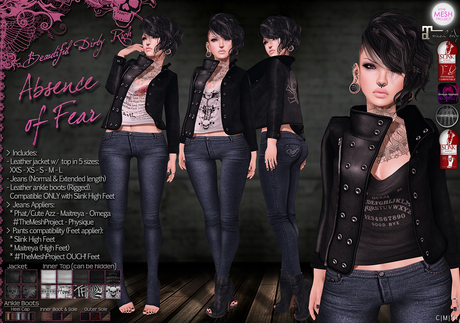 Second Life Marketplace - [*B.D.R.* OUTLET] *B.D.R.* Absence Of Fear v1 ...