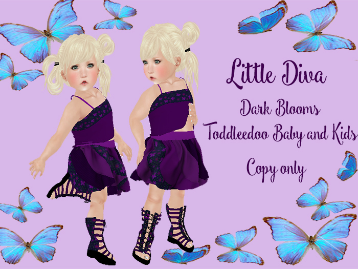Second Life Marketplace - ~Little Diva~Dark Blooms