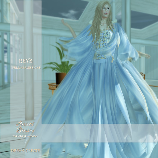 Second Life Marketplace - !Lyrical B!zarre Templates! - Rhys MESH FP