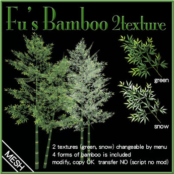 Second Life Marketplace - Fu's Bamboo 2texture