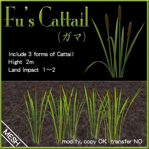 Second Life Marketplace - Fu's Cattail