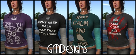 Second Life Marketplace - GMDesigns Keep Calm And Purr