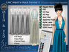 Second Life Marketplace - DEMO - LMC Mesh Templates - V-Neck Formal II ...