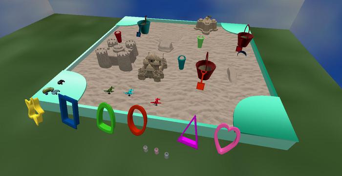 Second Life Marketplace - Turquoise Sandbox
