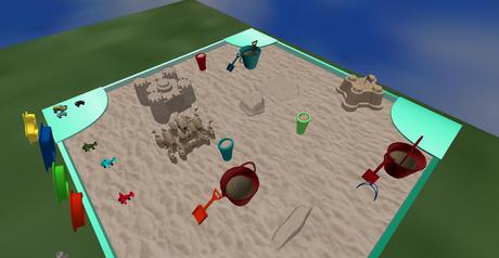 Second Life Marketplace - Turquoise Sandbox