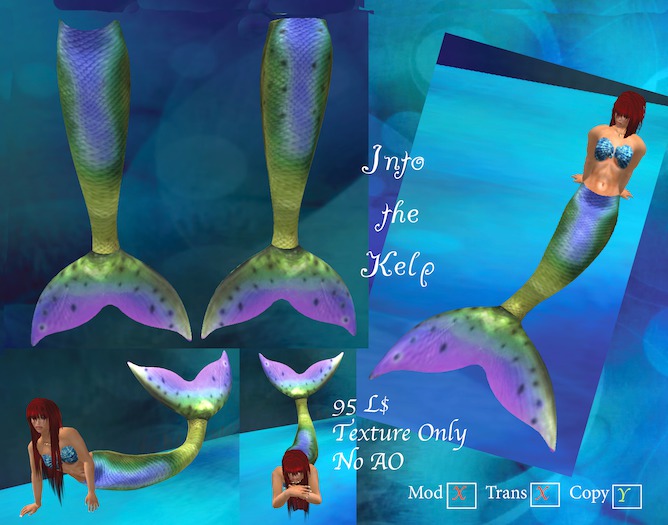 Second Life Marketplace - MurTails Into The Kelp Texture For 5joints ...