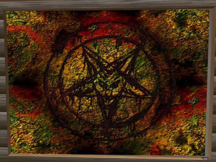 Second Life Marketplace - Halloween Mural - Demons Mark