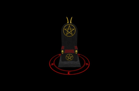 Second Life Marketplace - Mesh Satanic Throne V1.1 (box)