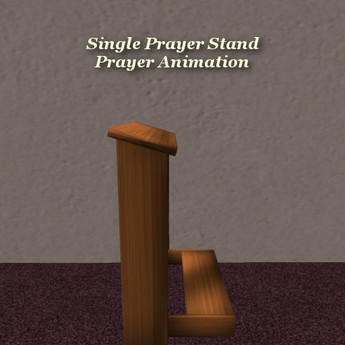 Second Life Marketplace - Single Prayer Stand