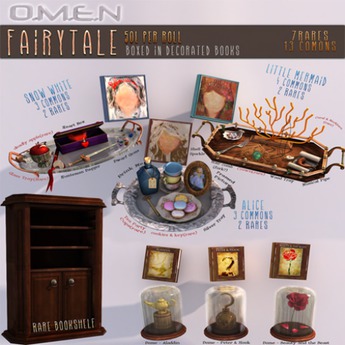 Second Life Marketplace - O.M.E.N. - Fairytales - Little Mermaid ...