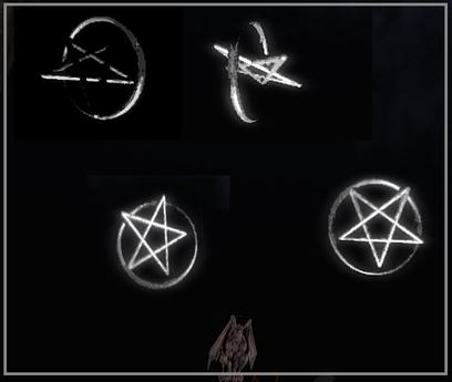 Second Life Marketplace - Animated Rotating Metal Pentagram