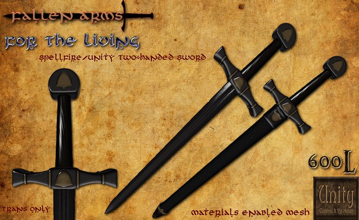 Second Life Marketplace - (FA) For The Living Sword (box)