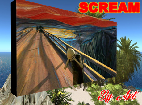 Second Life Marketplace - SCREAM-----Animated Gif------FREE for YOU