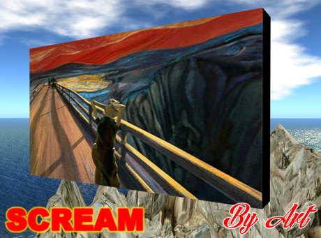 Second Life Marketplace - SCREAM-----Animated Gif------FREE for YOU