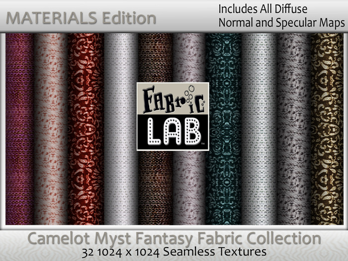 Second Life Marketplace - Materials Edition - Fabric Lab ME Camelot ...