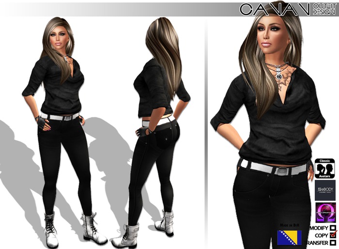 Second Life Marketplace Canan Outfit E 01