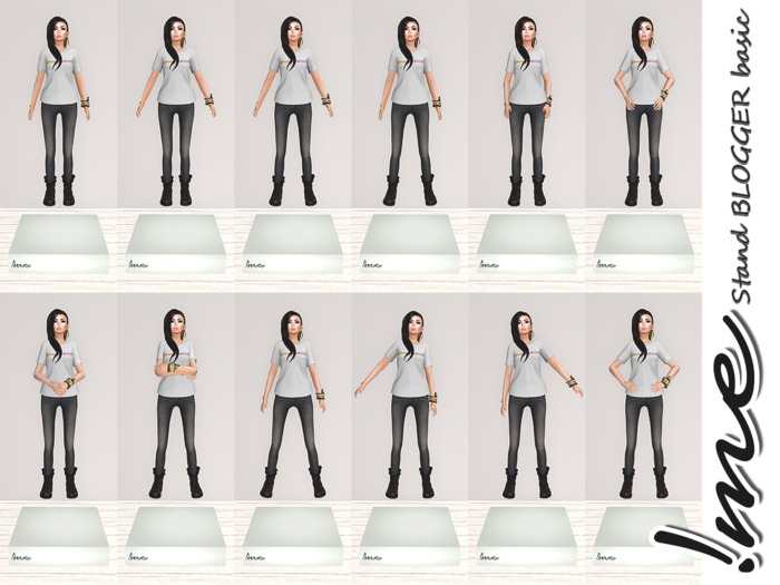 Second Life Marketplace - !me Pose Stand BLOGGER Basic 3