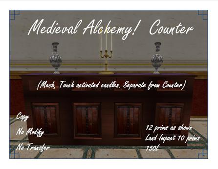 Second Life Marketplace - Medieval Alchemy! Counter