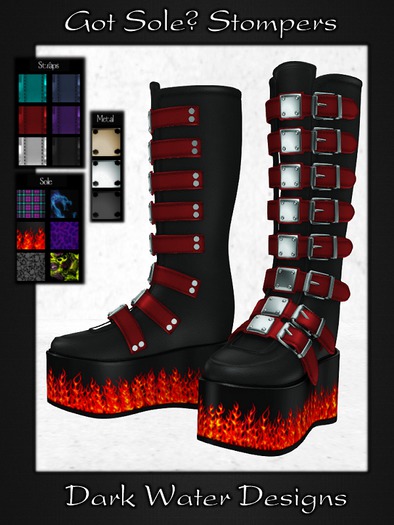 Second Life Marketplace - DWD - Got Sole? Stompers