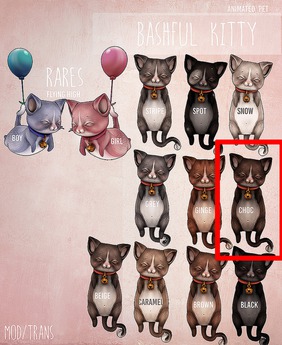 Second Life Marketplace - Chibi Kitty - Choc [box]