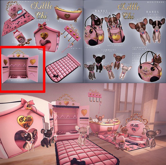 Second Life Marketplace - Little Chi - Wardrobe