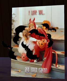 Second Life Marketplace - Halloween Love with Bat Poof