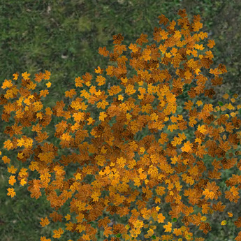 Second Life Marketplace - Autumn Leaves / Fall Leaves (Groundcover ...