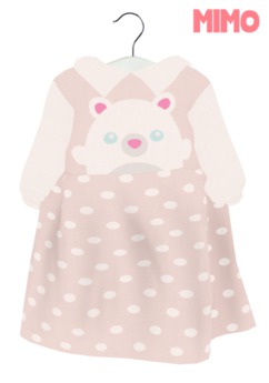 Second Life Marketplace - {Mimo} Cute Bear Dress Pink