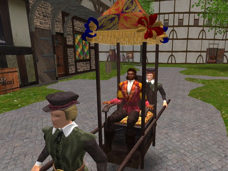 Second Life Marketplace - Renaissance / Tudor Litter - Wearable ...