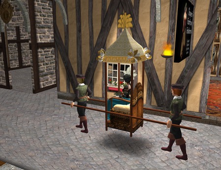 Second Life Marketplace - Renaissance / Tudor Litter - Wearable ...