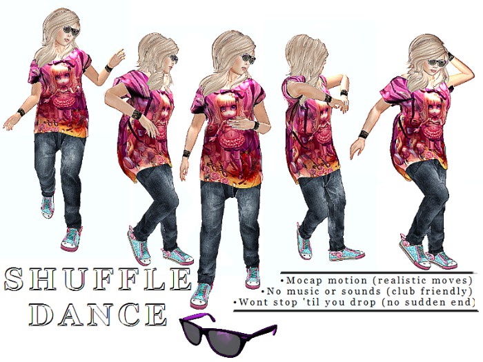 Second Life Marketplace - ° ~ ° PROMO ° ~ ° Shuffle Dance Glasses (100% ...