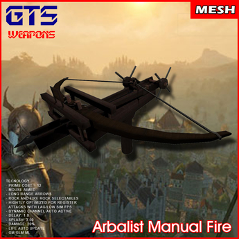 Second Life Marketplace - [GTS] Arbalist Manual Version