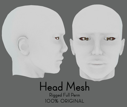 Second Life Marketplace - {bambi} - Male Rigged + Head Mesh (FULL PERM)