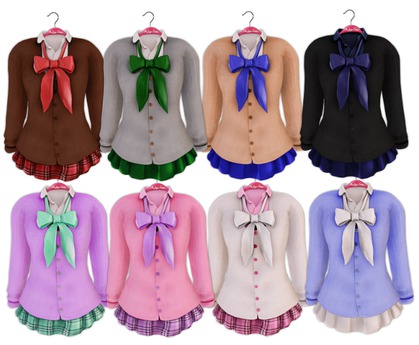 Second Life Marketplace - .tsg. Academy Uniform *FATPACK*
