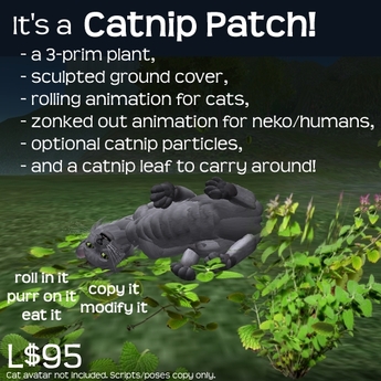 Second Life Marketplace - Catnip Patch (Nepeta, catmint) .:SHD:.