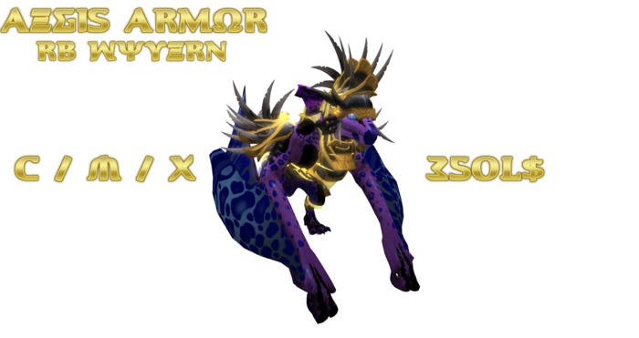 Second Life Marketplace - RB Wyvern Aegis armor box