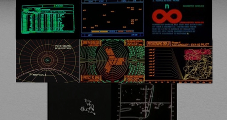 Second Life Marketplace - 80s scifi animated screen pack 2