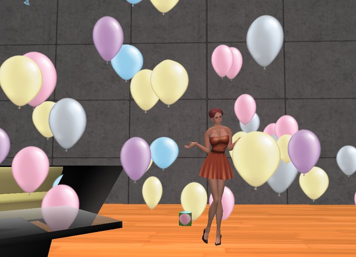 Second Life Marketplace - Bouncing Balloon Emitter from Basic Elements