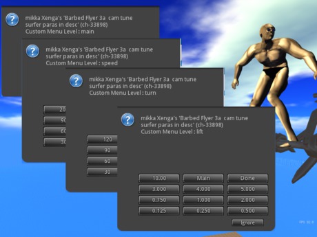 Second Life Marketplace - Barbed Surfing Flyer