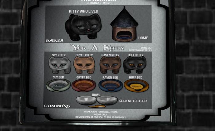 Second Life Marketplace - The Horror!~ Yer a Kitty -Bed- Huff