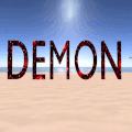 Second Life Marketplace - * Flashy Red " Demon " Logo with Resizer